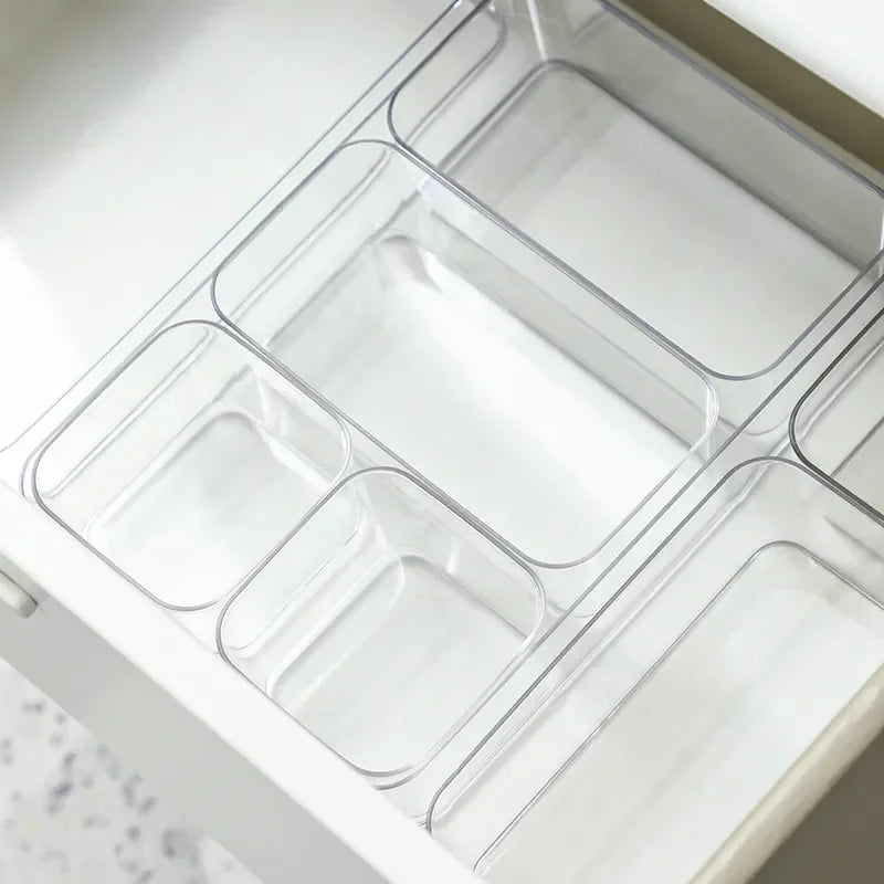 Clear Plastic Modular Drawer Organizer For on Luulla