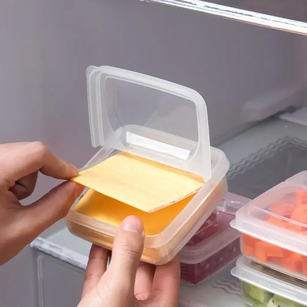 Stackable Transparent Cheese Slice Storage Container on Luulla