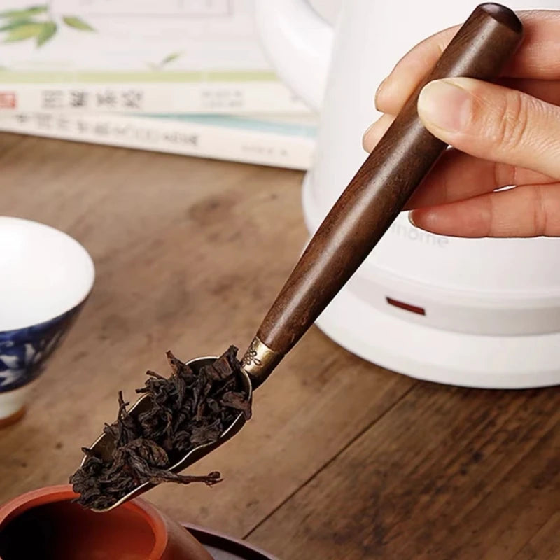 Wooden Tea Scoop With Smooth Ergonomic on Luulla