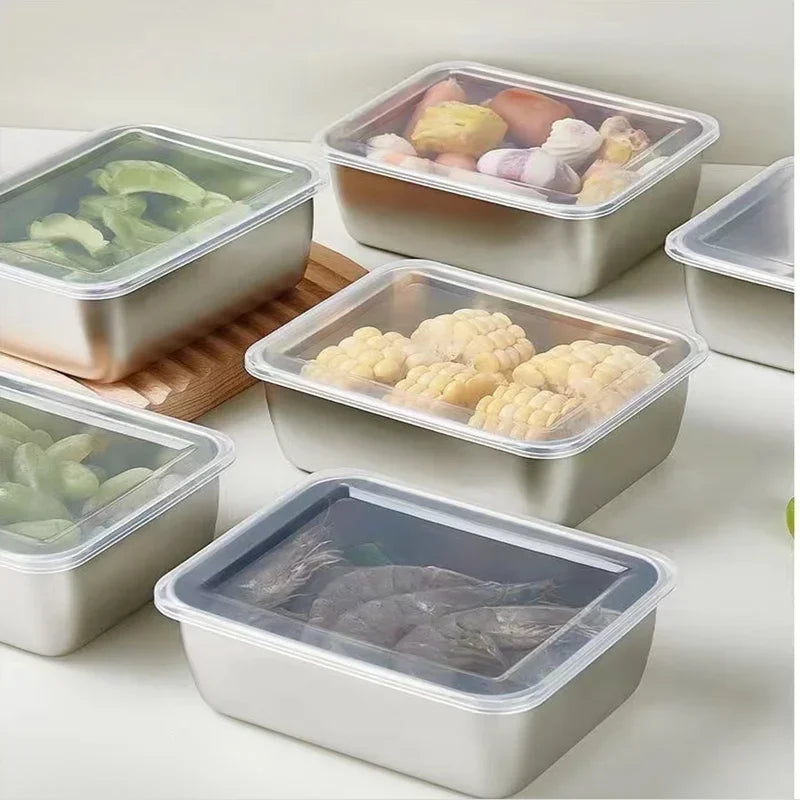 Stainless Steel Airtight Food Storage Containers on Luulla