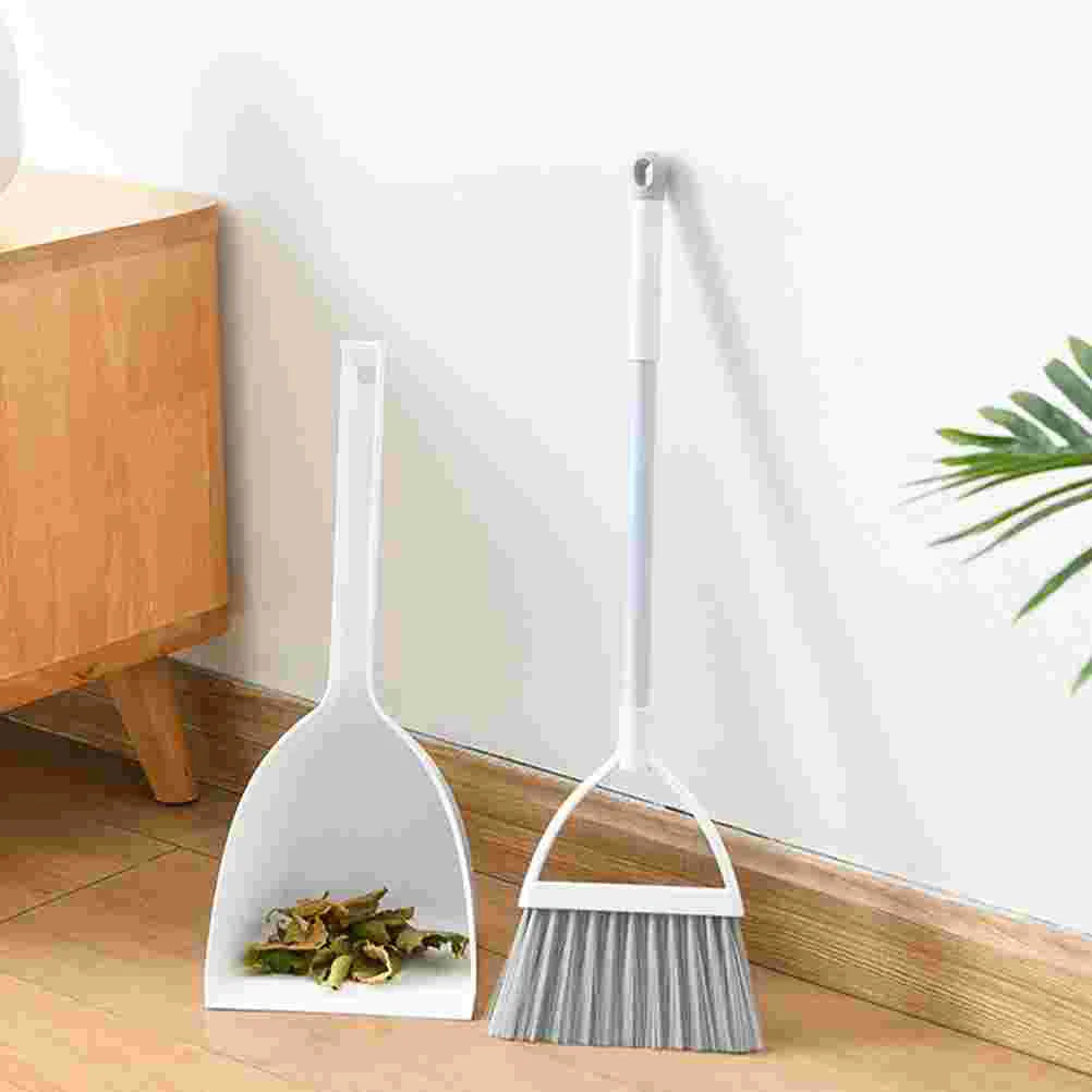Compact Foldable Broom And Dustpan For Home Cleaning on Luulla