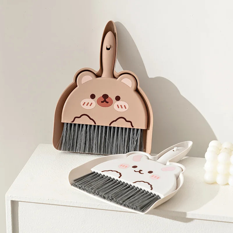 Cute Animal-themed Dustpan And Brush Combo on Luulla