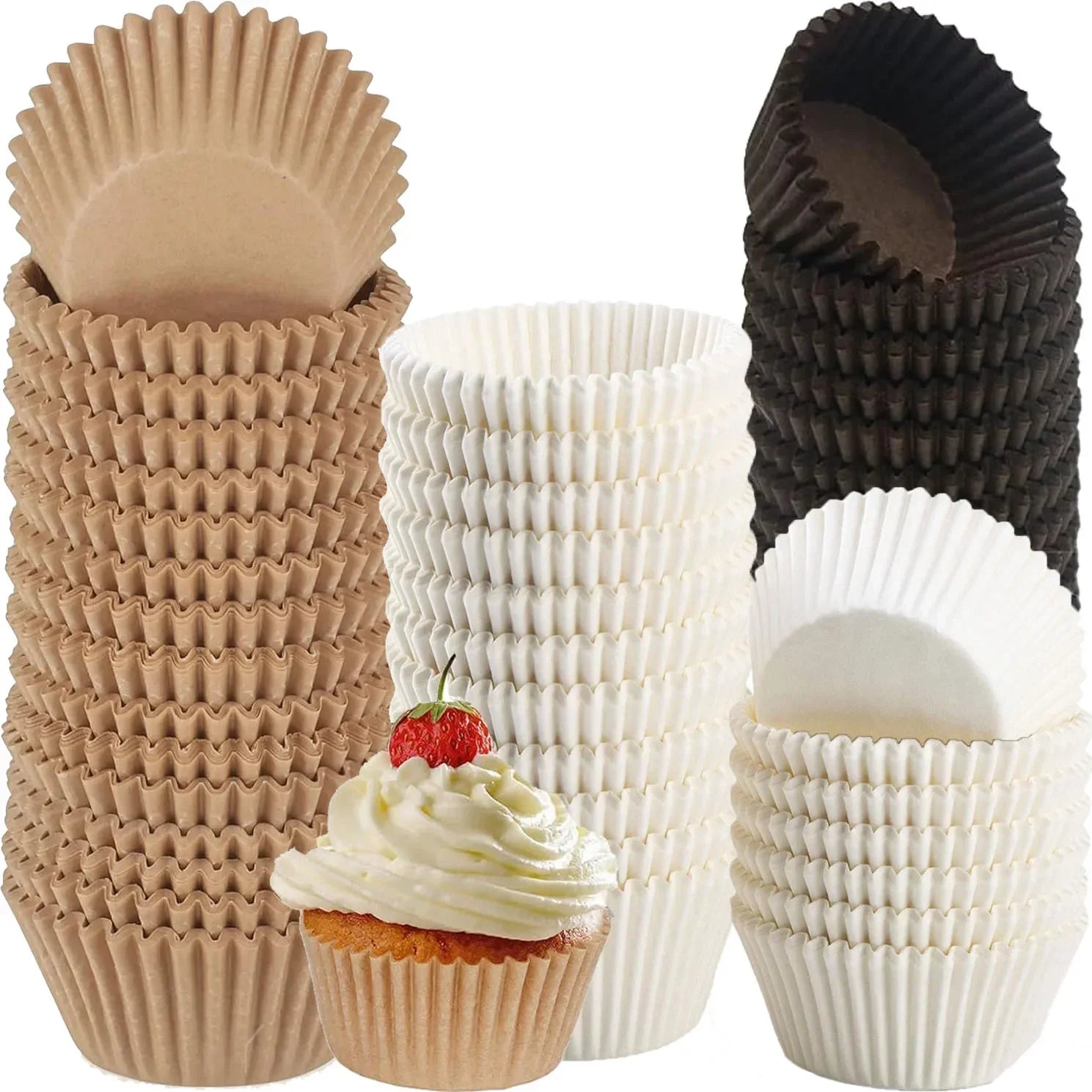 Eco-friendly Biodegradable Non-stick Baking Cup Liners on Luulla