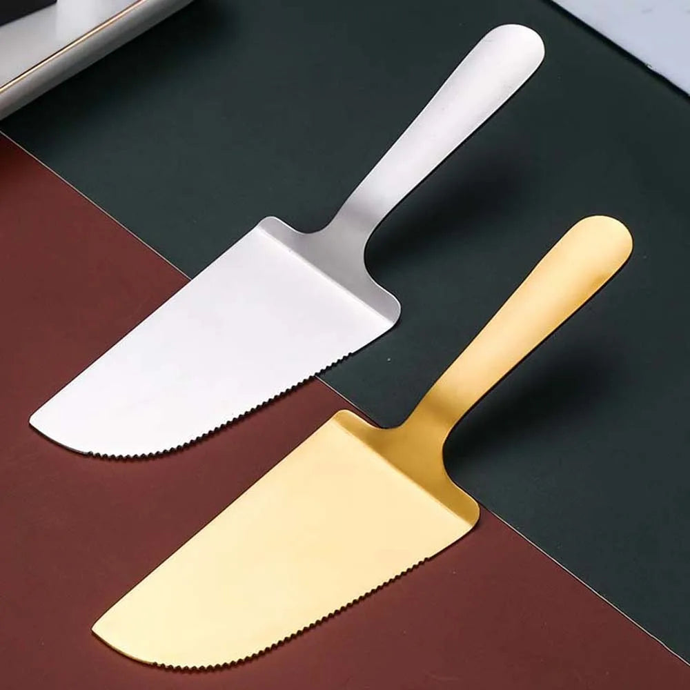 Stainless Steel Cake Slicers With Serrated Blades on Luulla