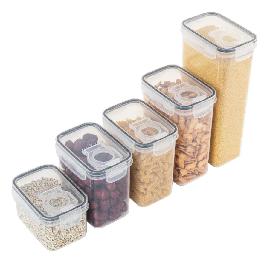 Airtight Clear Storage Containers For Kitchen Pantry on Luulla