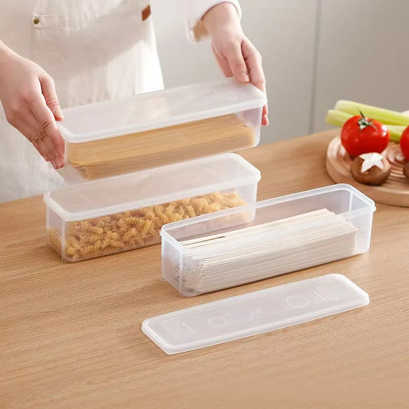 Rectangular Airtight Pasta Containers With Lids on Luulla