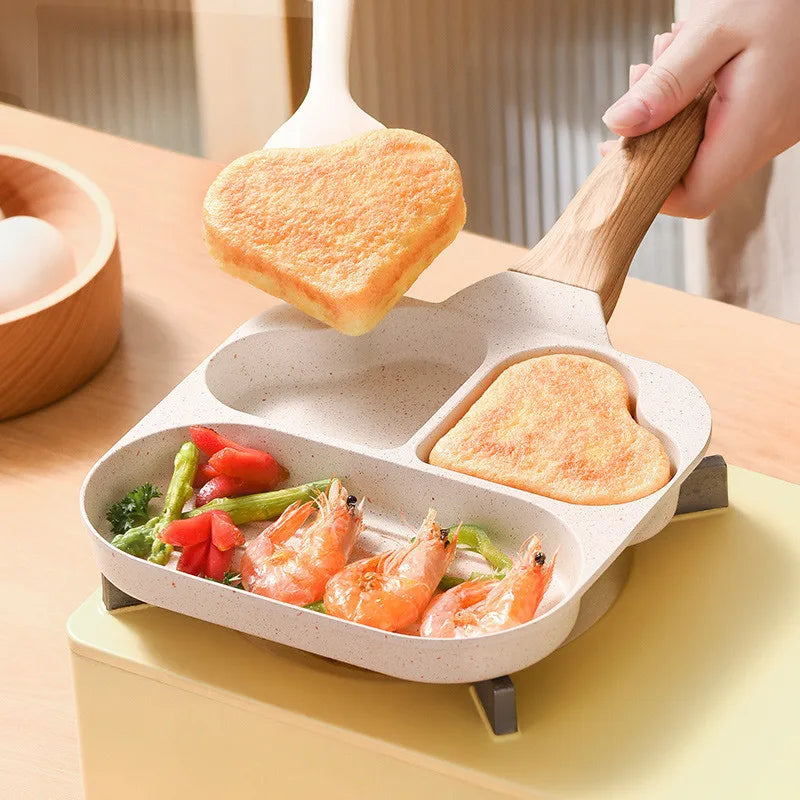 Heart-shaped Nonstick Skillet For Creative Cooking on Luulla