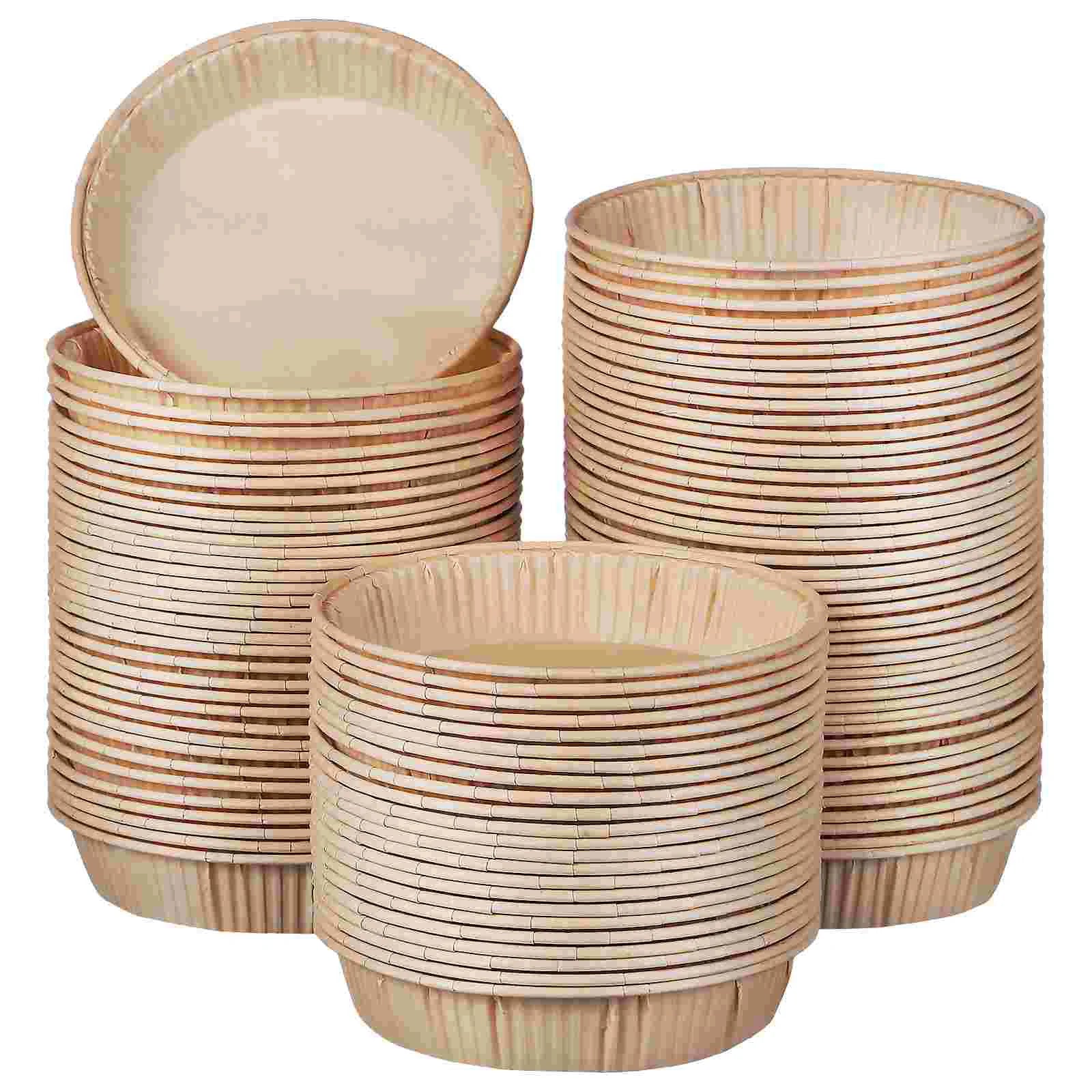 Biodegradable Bamboo Plates, 100-pack, Eco-friendly on Luulla
