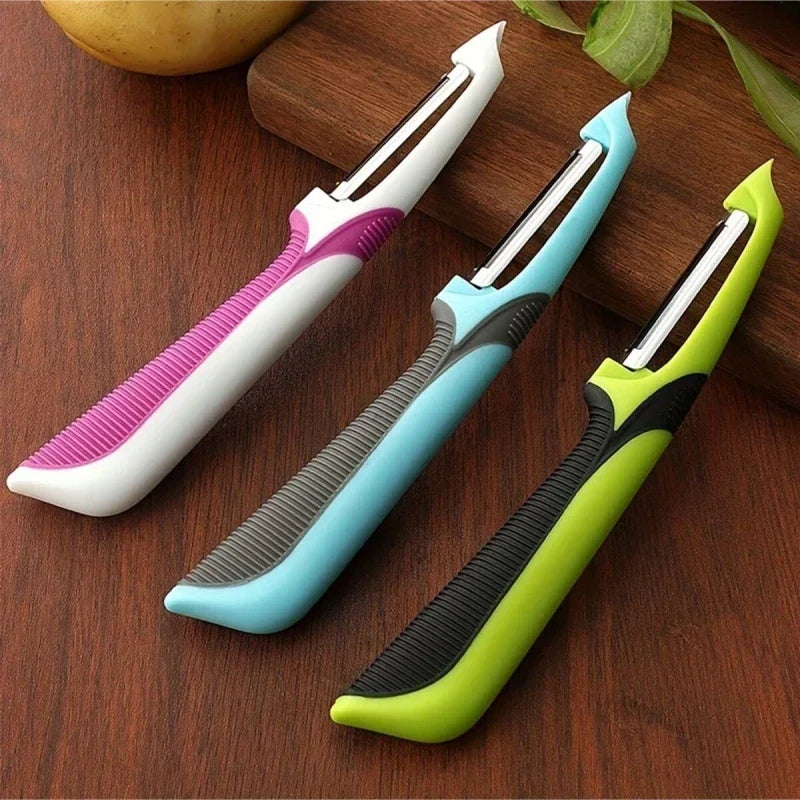 Colorful Ergonomic Vegetable Peelers With Non-slip Grip on Luulla