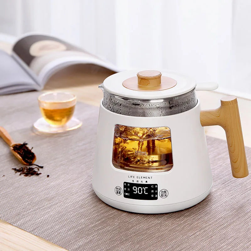 Electric Glass Teapot With Digital Temperature Display on Luulla
