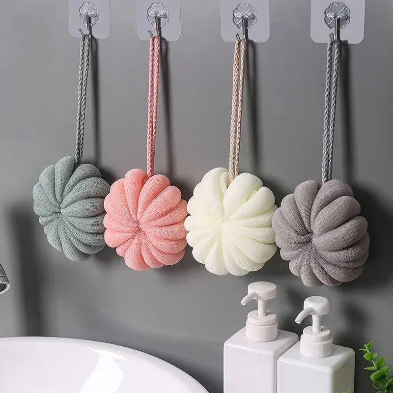 Soft Spiral Bath Sponges With Hanging Loop on Luulla