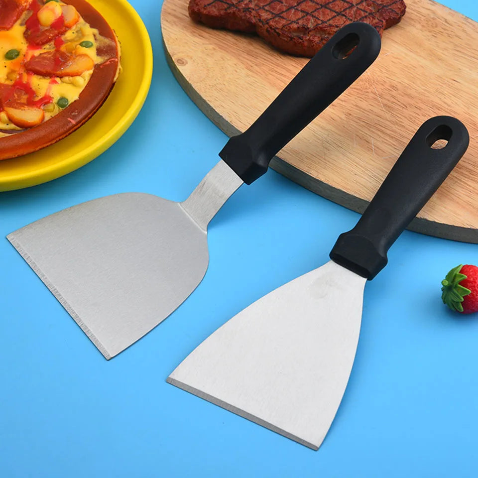 Stainless Steel Kitchen Scraper Blades With Handles on Luulla