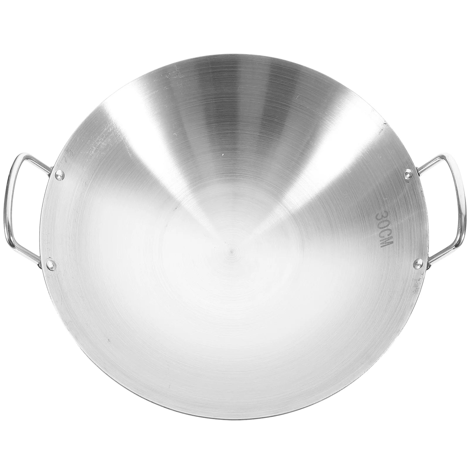 Stainless Steel Induction-compatible Wok Pan 30cm on Luulla